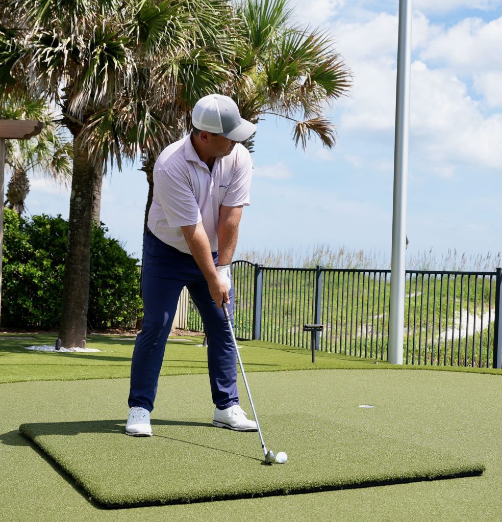 Tee Strike Golf Mat 5' x 5' | SYNLawn Golf