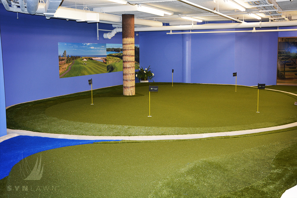 All About Golf Indoor Facility | SYNLawn Golf