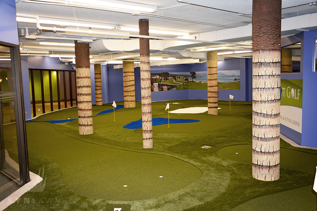 All About Golf Indoor Facility | SYNLawn Golf